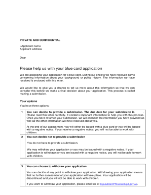 Fillable Online Please help us with your blue card application Fax ...