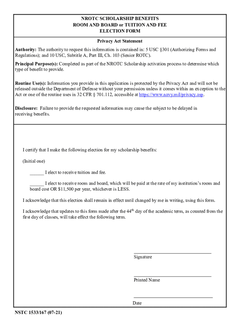 Fillable Online Privacy Act Statement - Naval Education and Training ...