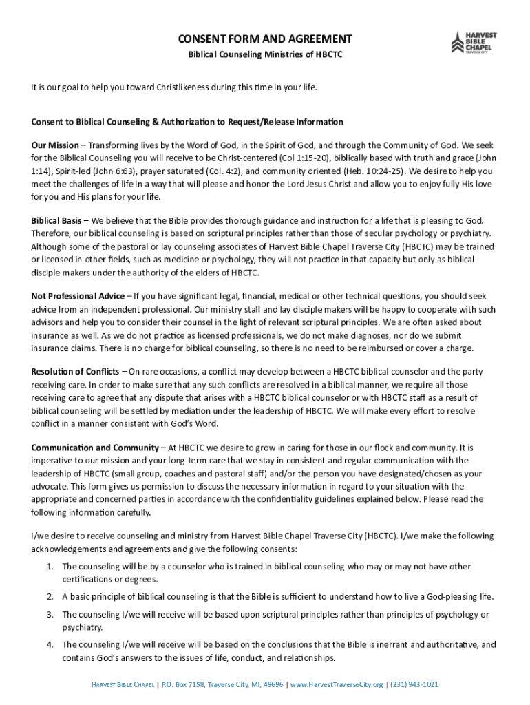 Fillable Online CONSENT FORM AND AGREEMENT Fax Email Print - pdfFiller