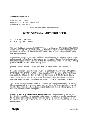 Getting a Lady Bird Deed - Pros, Cons & Taxes (+ s) Doc Template ...