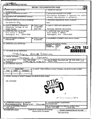 Fillable Online Unauthorized Disclosure of Classified Information and ...