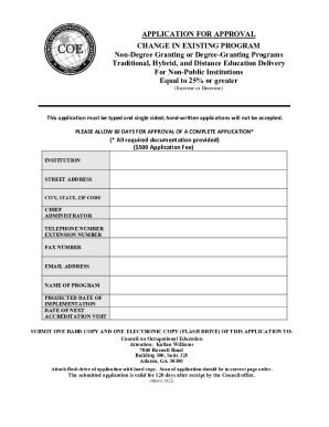 Fillable Online State Authorization Reciprocity Agreements Manual Fax ...