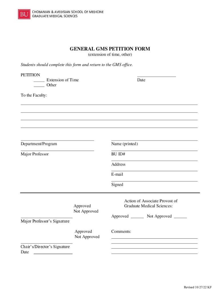 Fillable Online BU Application Form Fax Email Print - pdfFiller
