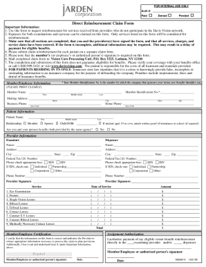 Fillable Online 1-1-06 AHI claim form.qxp Fax Email Print - pdfFiller