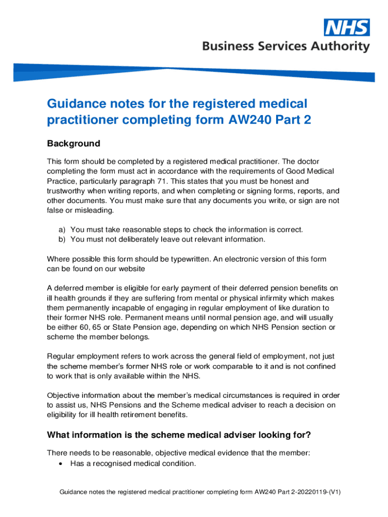 Fillable Online Guidance for doctors completing medical certificates of ...