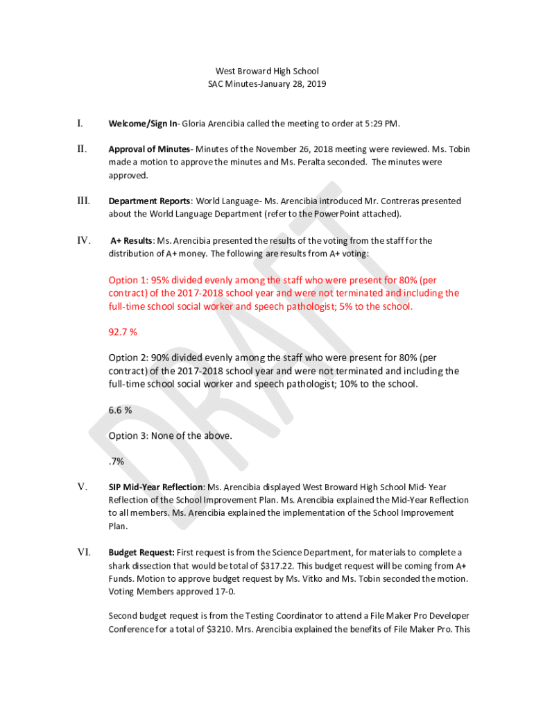 Fillable Online 95% divided evenly among the staff who were present for ...