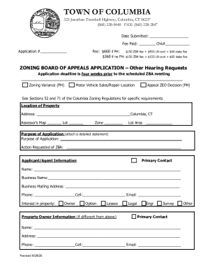 Fillable Online Columbia District - Forms Fax Email Print - pdfFiller