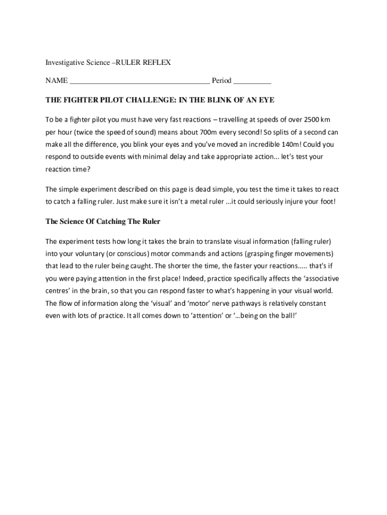 Fillable Online G-force piece of art - THE FIGHTER PILOT CHALLENGE Fax ...