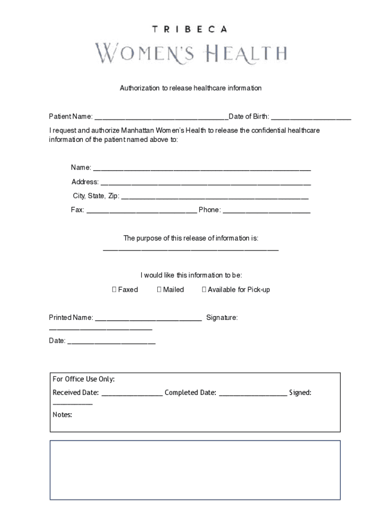 Fillable Online Healthix - Authorization for Access to Patient ...