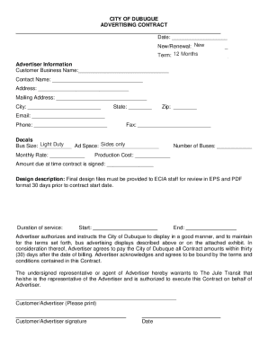 Fillable Online Jule Contract Template - Use this to create new contracts.pdf Fax Email Print ...
