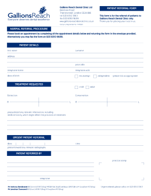Fillable Online Paediatric Referral Form Fax Email Print - pdfFiller