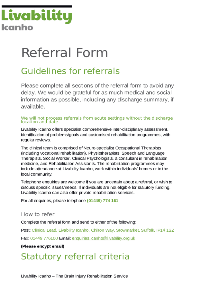 8 Important Tips on How to Prevent Delays in the Referral ... Doc ...