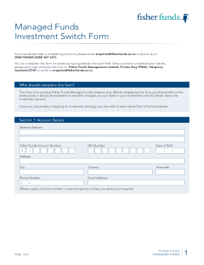 Fillable Online Fillable Managed Funds Withdrawal Request - Individual ... Fax Email Print ...