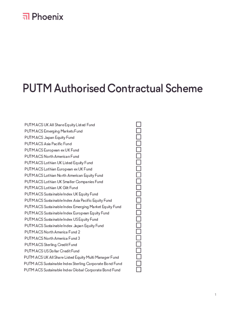 Fillable Online Putm ACS Application Form Fax Email Print - pdfFiller