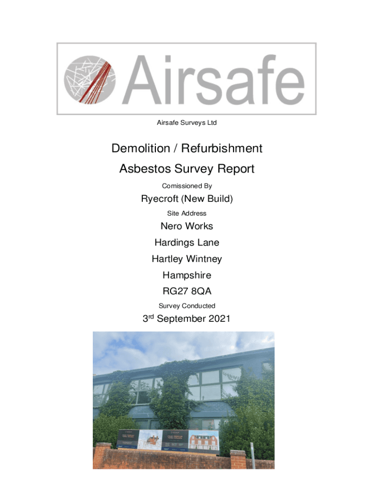 Fillable Online Airsafe Surveys Ltd Fax Email Print - pdfFiller