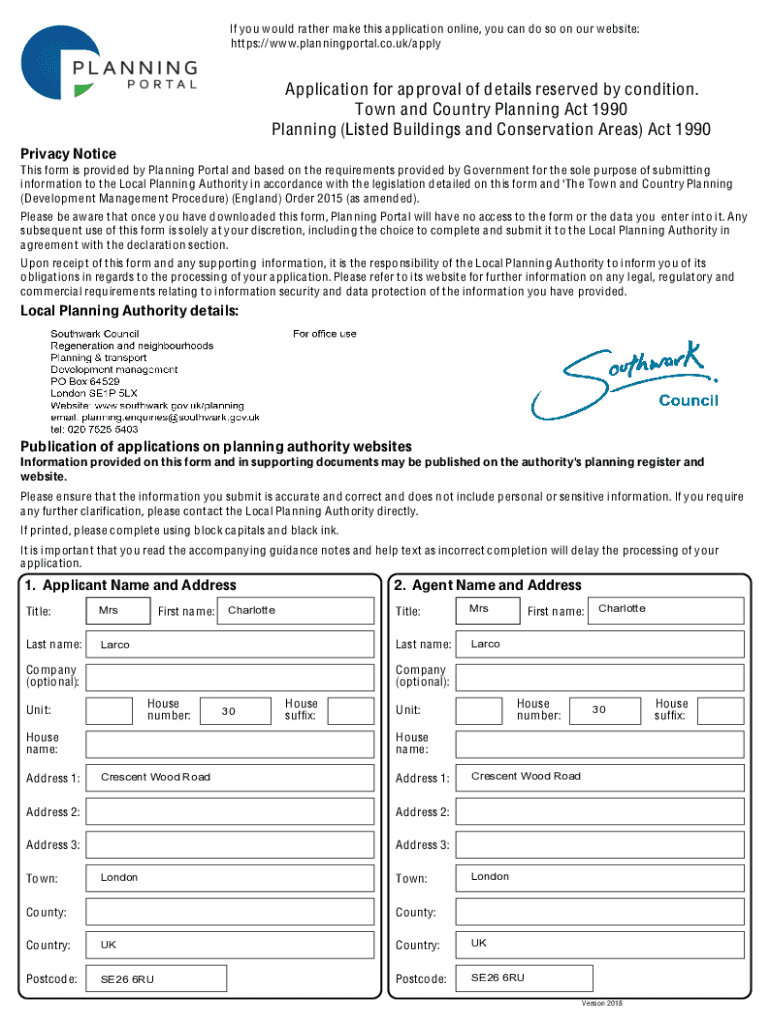 Fillable Online 11 approval of details reserved by condition Fax Email ...