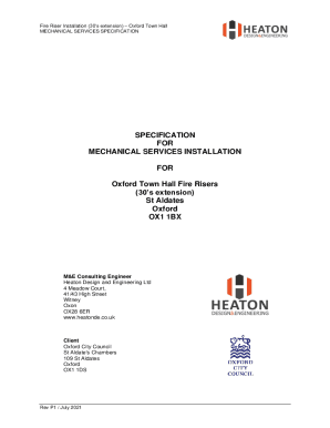 Fillable Online Fire Riser Installation (30's extension) Fax Email ...