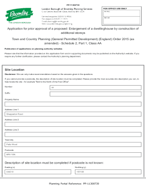 Fillable Online Combined Lists of Local Planning Application Validation ...
