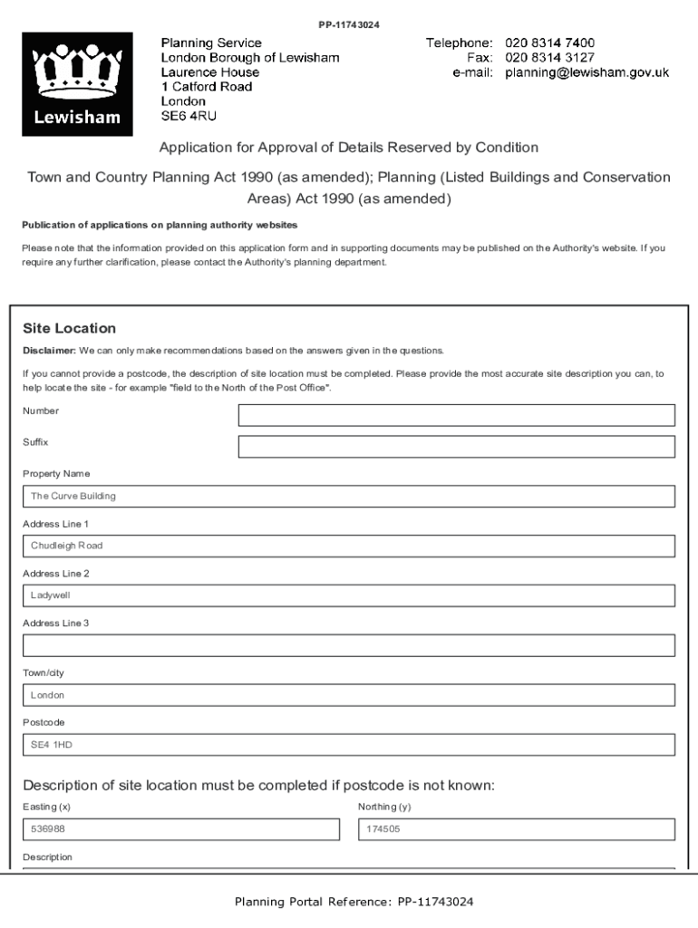 Fillable Online Procedural guidance for Section 62A Authorities in Special ... Fax Email Print ...