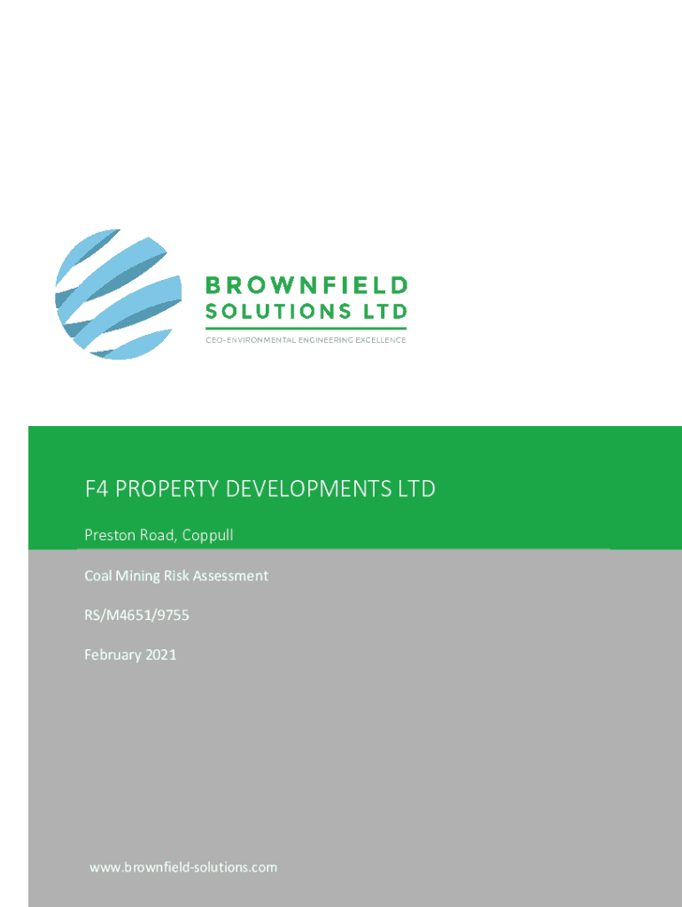 Fillable Online Coal Mining Risk Assessment webinar by the Coal ...