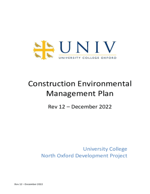 Fillable Online Appendix III - Construction Environmental Management ...