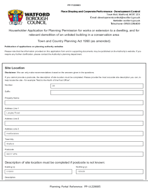 Fillable Online Planning Portal Reference: PP-11228685 Fax Email Print ...