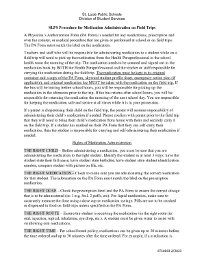 Fillable Online authorization for medication administration form Fax ...