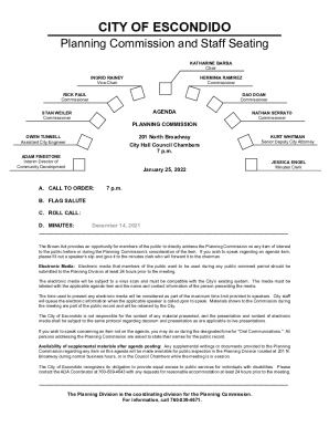Fillable Online Planning Commission 04/27/21 Fax Email Print - pdfFiller