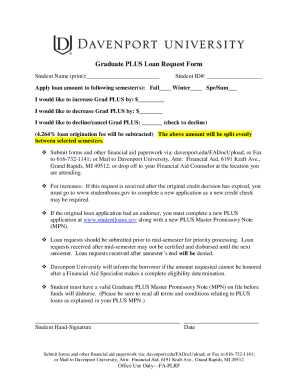 Fillable Online Graduate-PLUS-Loan-Request-and-Authorization-Form- ... Fax Email Print - pdfFiller