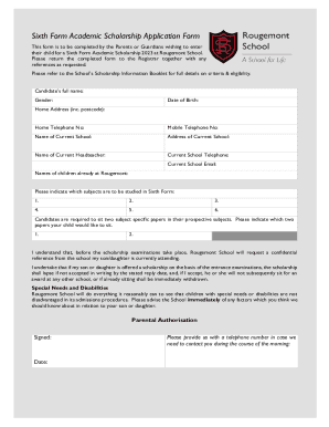 Fillable Online 16+ (Sixth Form) Fax Email Print - pdfFiller