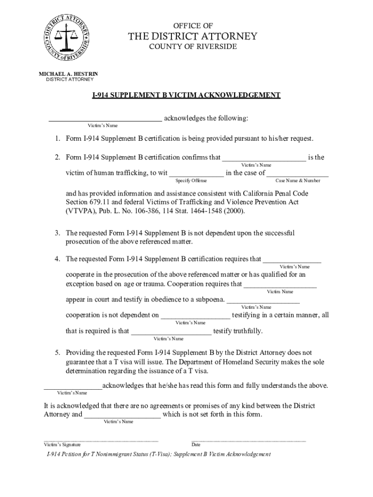 Fillable Online District Attorney Offices - Victim Witness Programs Fax ...