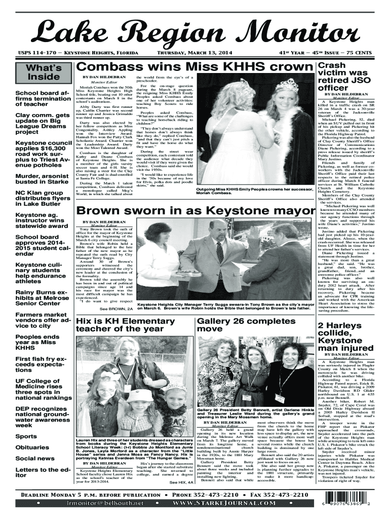 Fillable Online ufdcimages uflib ufl Combass wins Miss KHHS crown ...