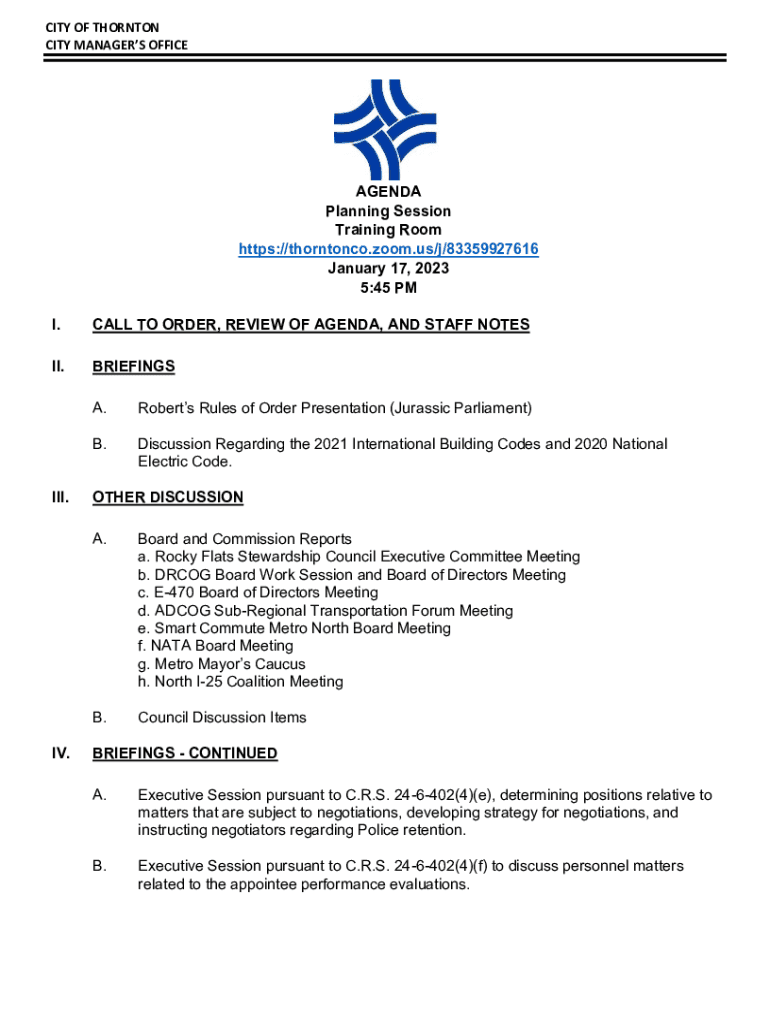 Fillable Online 011723-planning-session-packet.pdf Fax Email Print ...