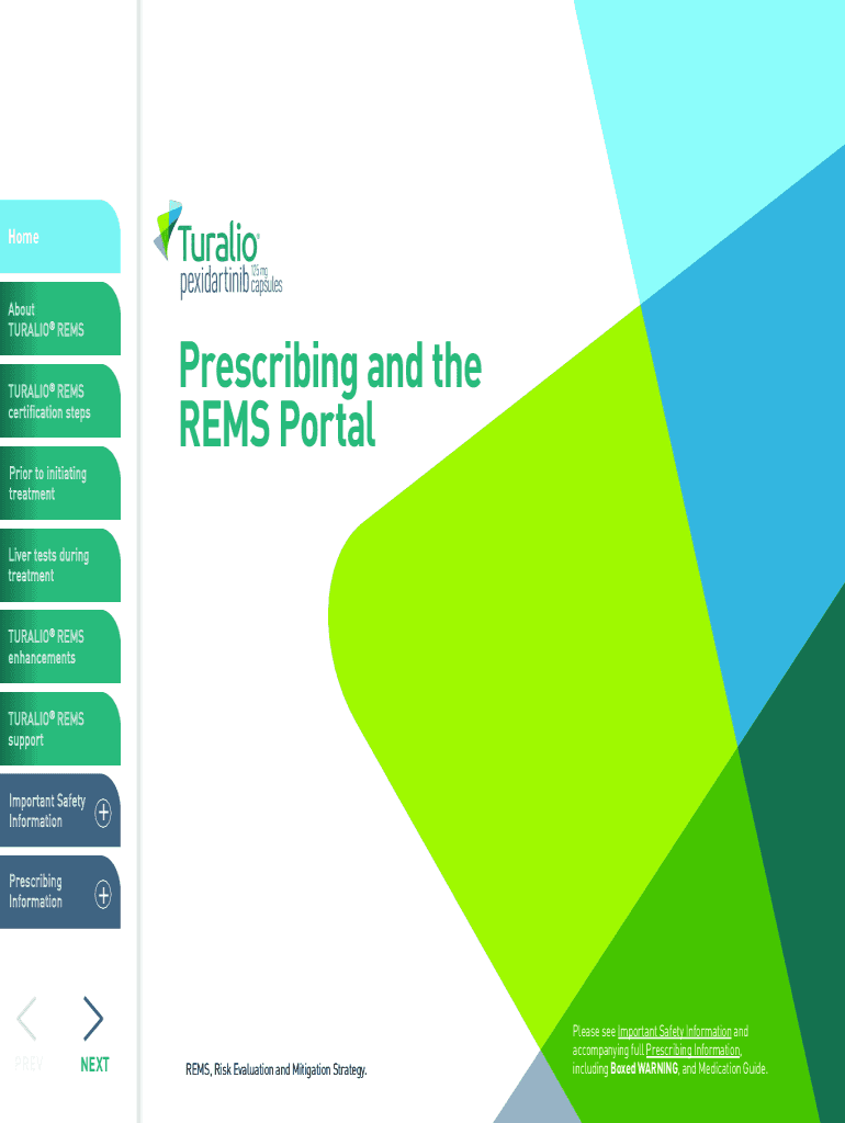 Fillable Online Turalio risk evaluation and mitigation strategy for ...