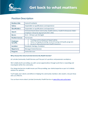 Fillable Online Working for a Community Health Center Fax Email Print - pdfFiller