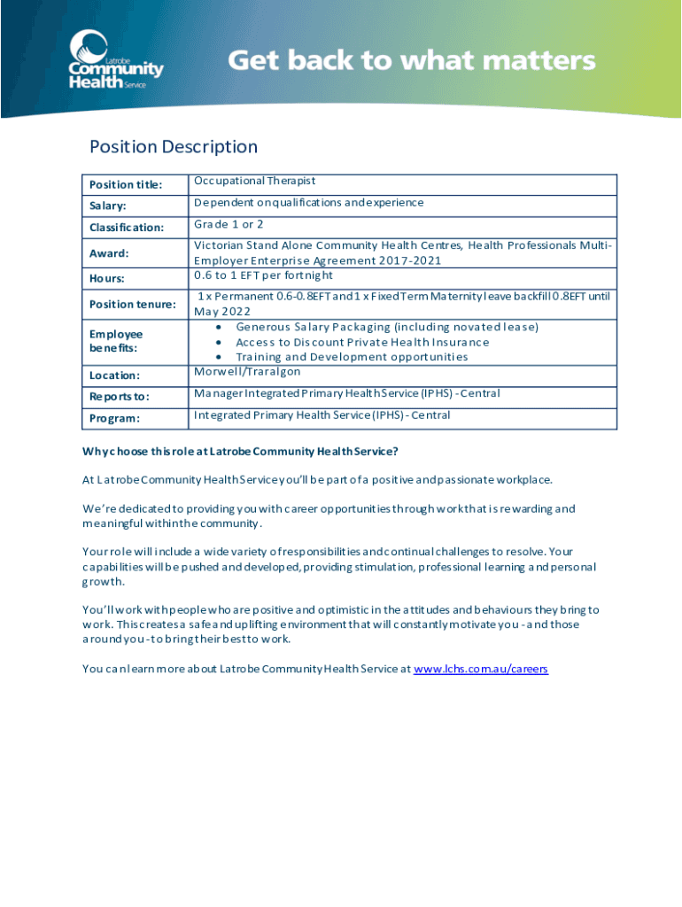 Fillable Online What Does an Occupational Therapist Do? Duties, Pay, ... Fax Email Print - pdfFiller