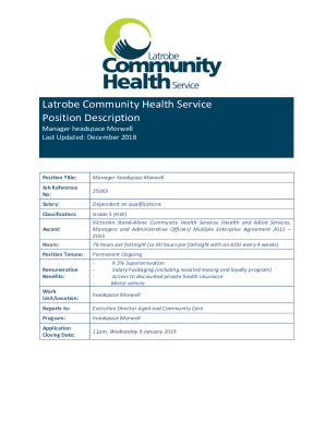 Fillable Online Find Latrobe Community Health Service Salaries by Job ...