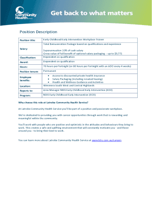 Fillable Online Early Childhood Educator Compensation in the ... Fax Email Print - pdfFiller