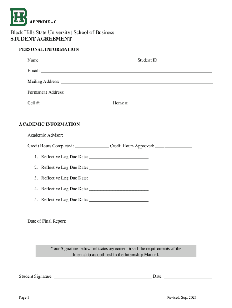 Fillable Online student mail forwarding - Black Hills State University ...