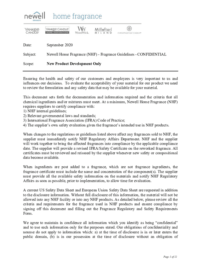 Fillable Online Fragrance in the workplace: what managers need to know ...