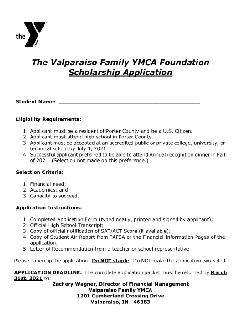 Fillable Online Health Occupations Scholarship Application Fax Email Print - pdfFiller