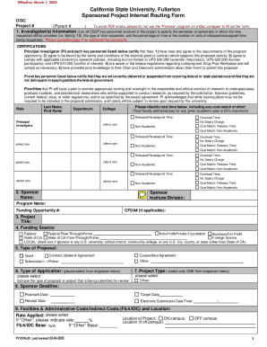 Fillable Online OGC-Routing-Form.pdf Fax Email Print - pdfFiller