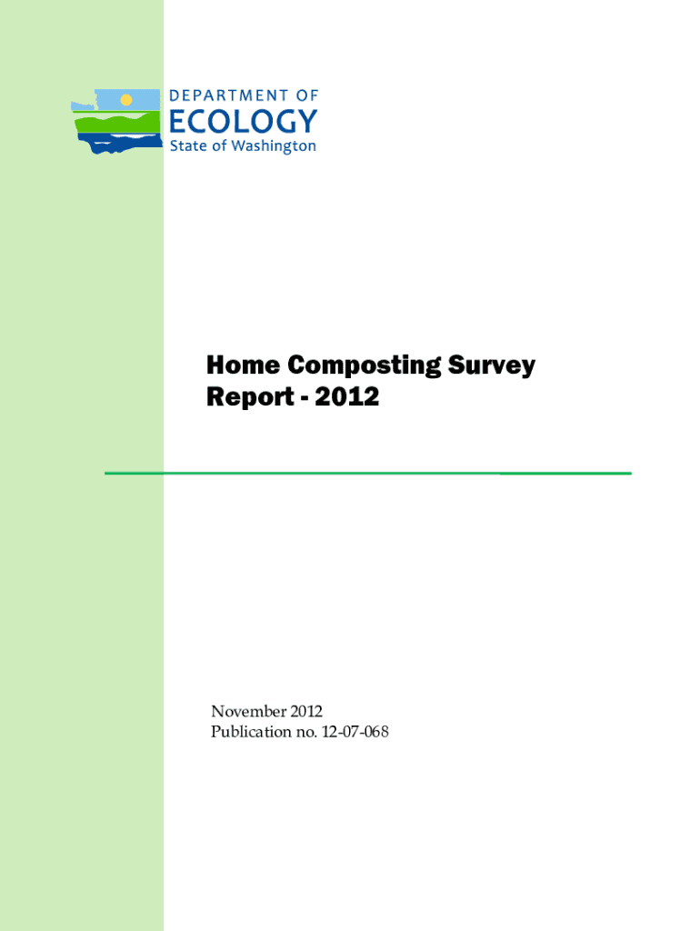 Fillable Online Composting - Washington State Department of Ecology Fax ...