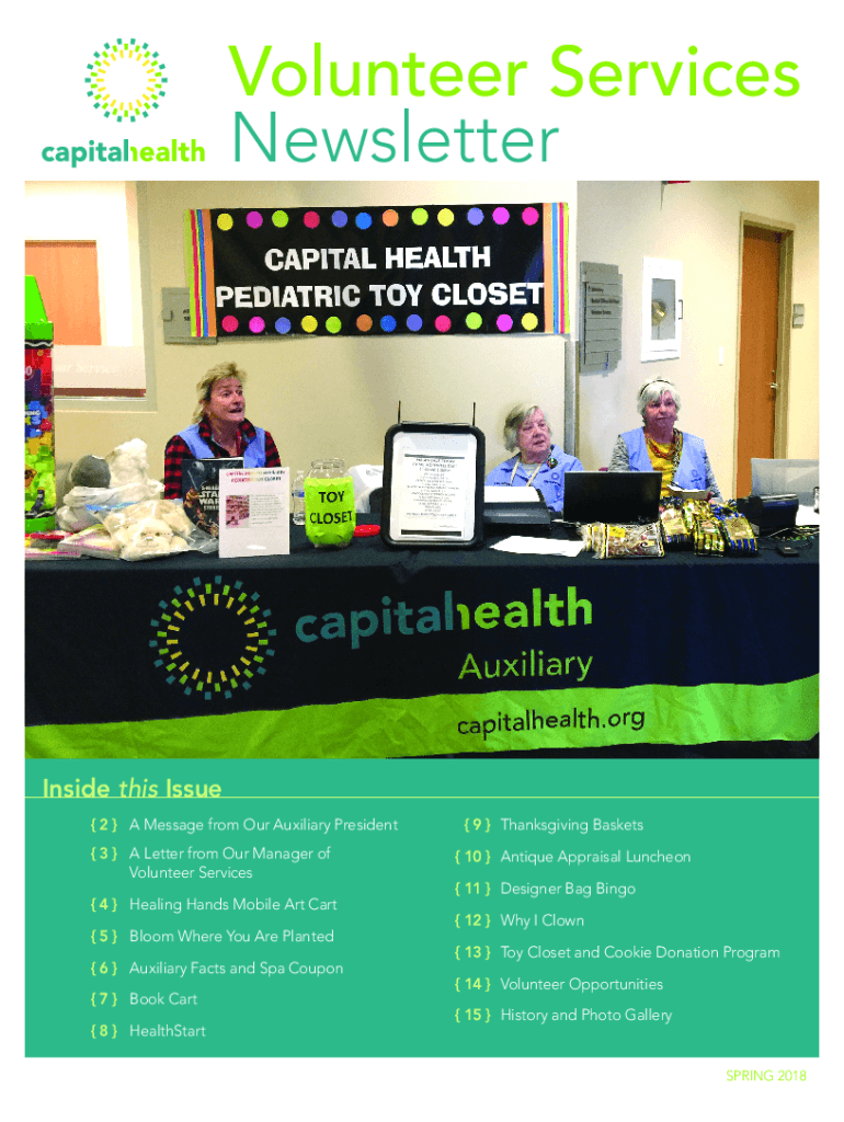 Fillable Online Five Volunteer Highlights to Celebrate Volunteer ...