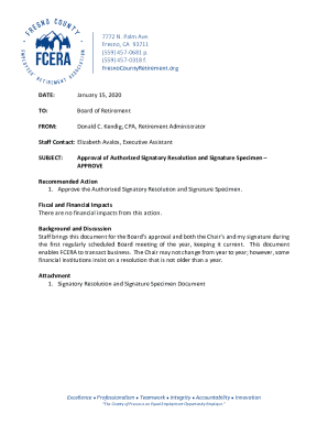 Fillable Online www2 co fresno ca Approval of Authorized Signatory ...