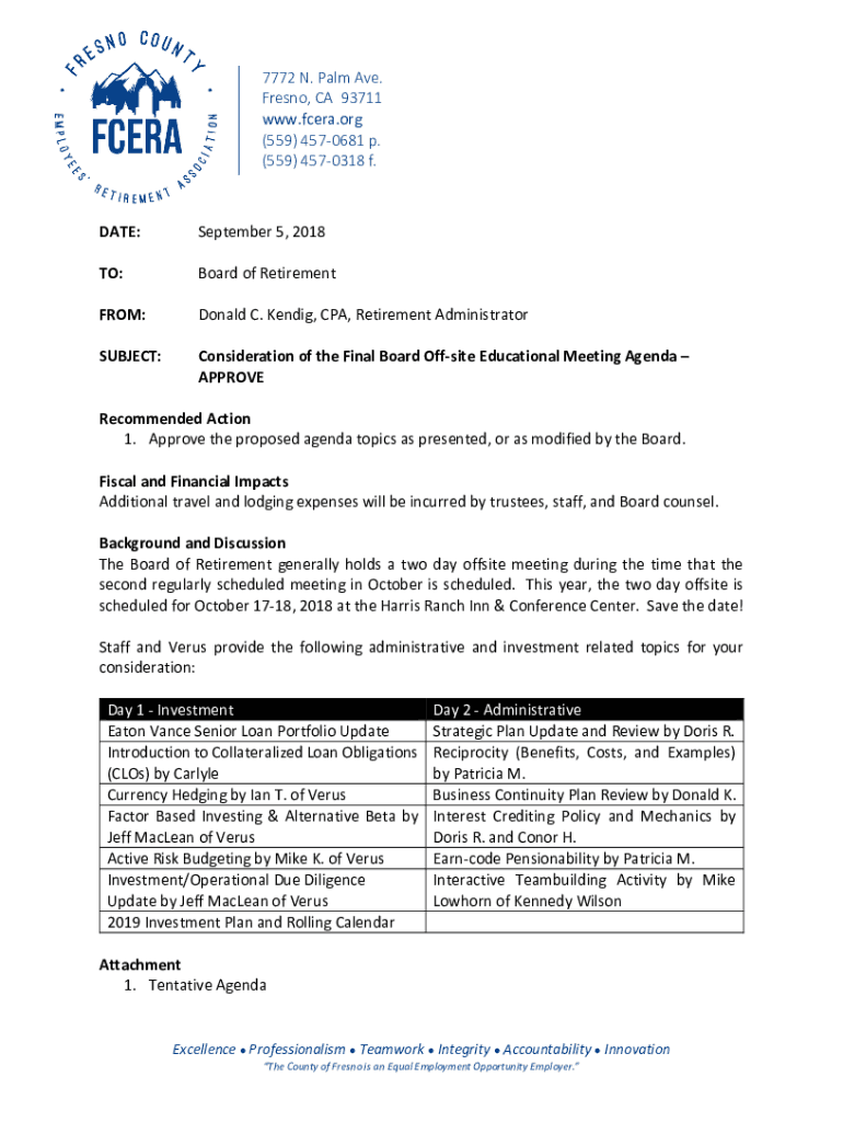 Fillable Online www2 co fresno ca Board Agenda Letter - Fresno County ...