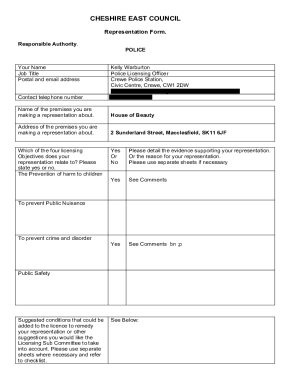 Fillable Online Representation Form.pdf Fax Email Print - pdfFiller