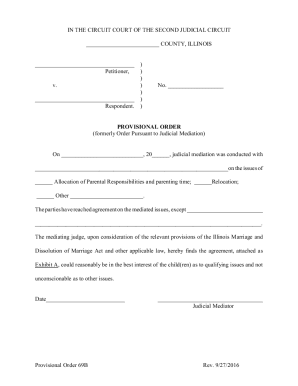 Fillable Online IN THE CIRCUIT COURT OF THE SECOND JUDICIAL CIRCUIT ... Fax Email Print - pdfFiller