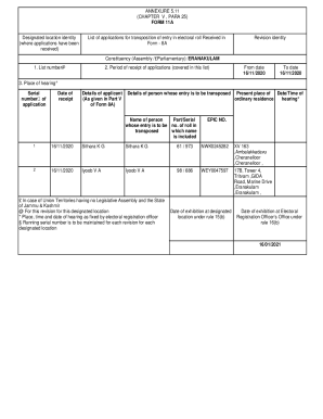 Fillable Online FORM-6 Application for Inclusion of Name in Electoral ...
