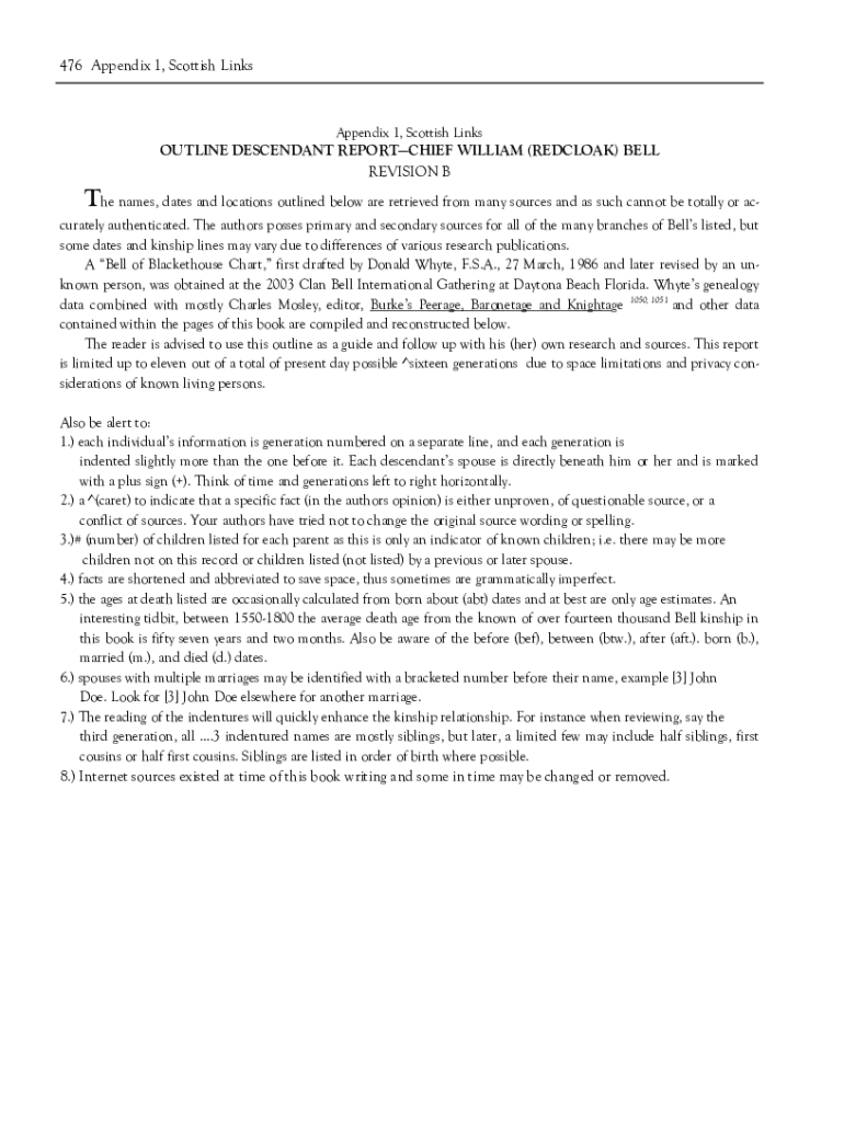 Fillable Online Bell-a-peal : official publication of the Bell Family ...